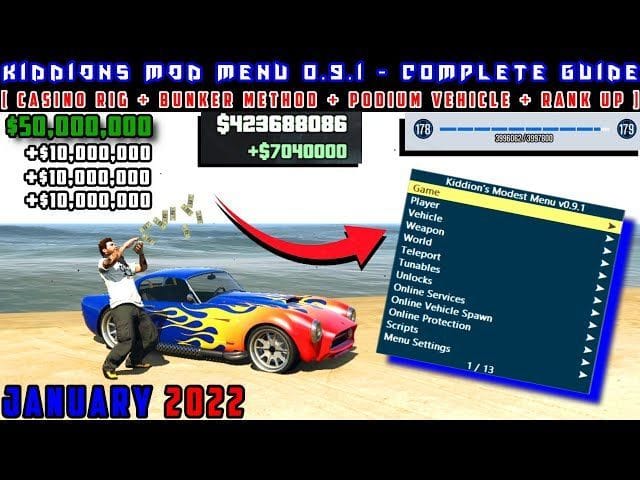 5 best GTA 5 mod menus to download in 2022