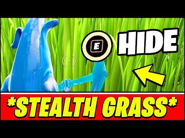 Where to find stealth grass in Fortnite Chapter 3 Season 1
