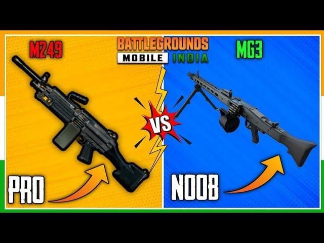 5 best guns in BGMI after 1.18 update