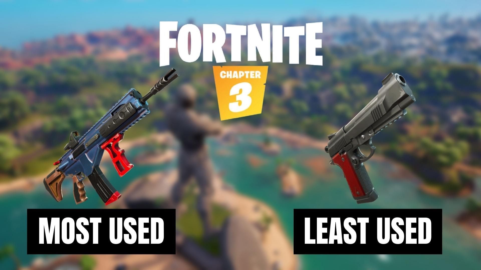 8 Fortnite Chapter 3 weapons ranked on usability