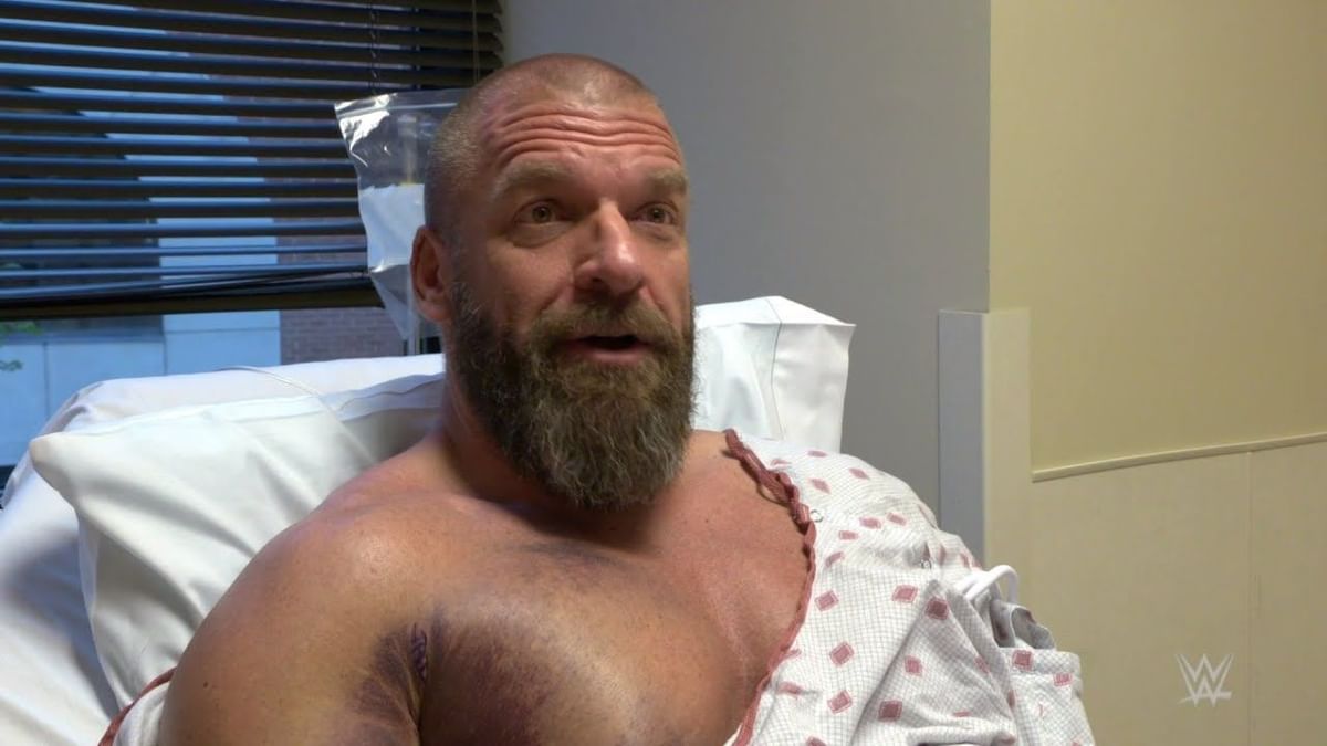 Why did Triple H have heart surgery?