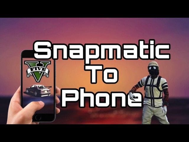 A GTA 5 guide on the Snapmatic function