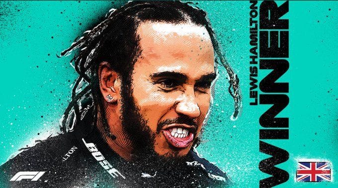 Watch: When Lewis Hamilton won his home F1 race on 3 wheels