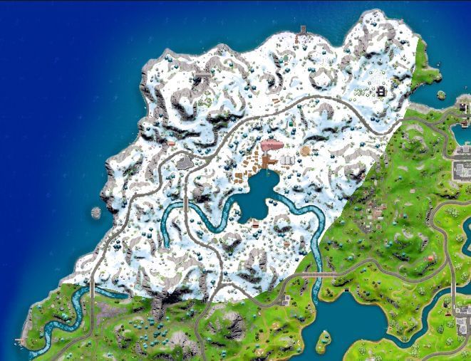 Fortnite to permanently keep snow on the Chapter 3 Season 1 map