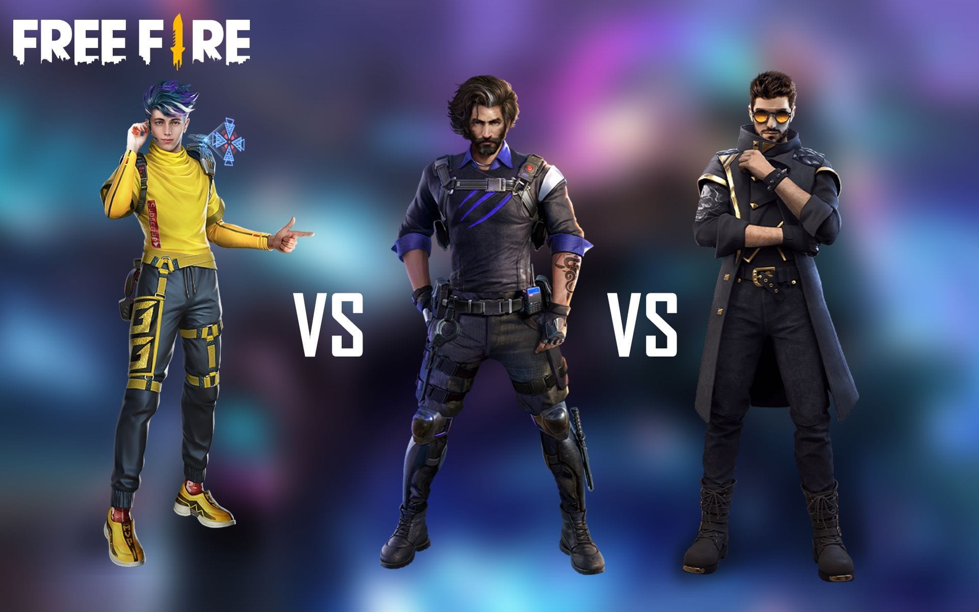 Wolfrahh vs Elite Andrew vs DJ Alok: Which Free Fire character is the ...