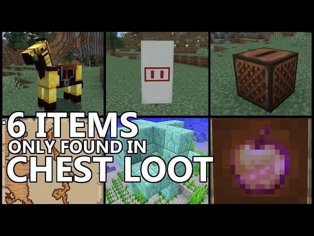 Top 5 chest loot items to find in Minecraft
