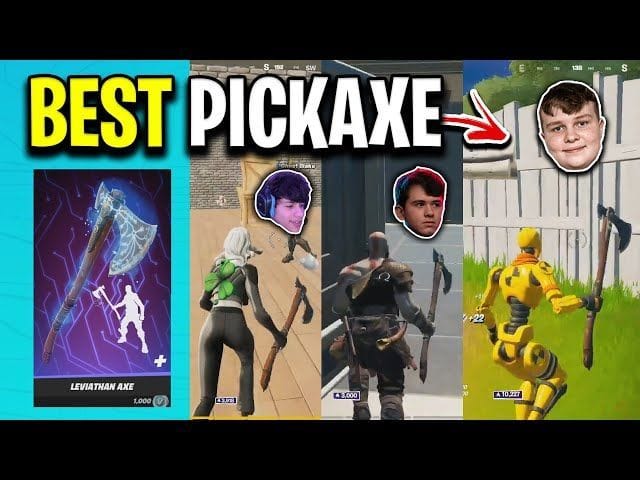 Is the Leviathan pickaxe faster than other in Fortnite? (Pay-to-win)