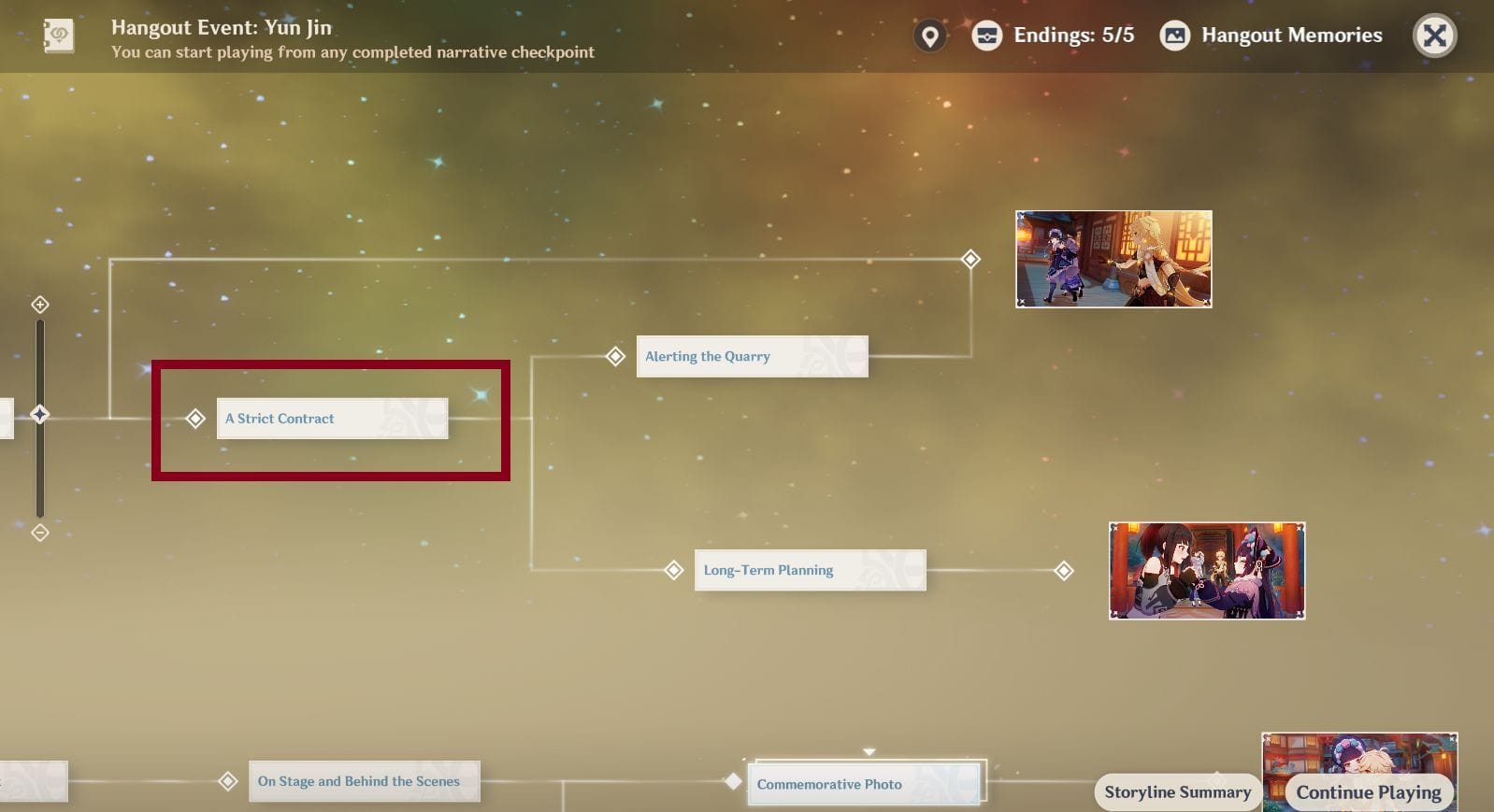 Genshin Impact Yun Jin Hangout guide: All endings and paths revealed