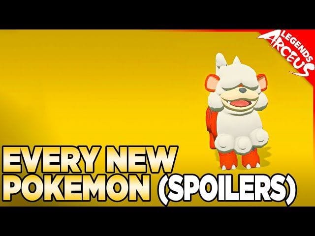 New Hisuian forms revealed for Pokemon Legends Arceus