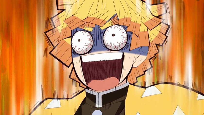 Why is Zenitsu so scared in Demon Slayer?
