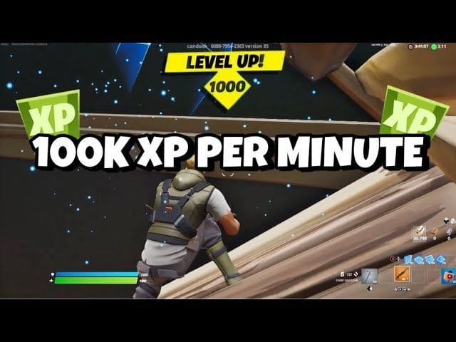 12 Fortnite XP glitches that reward over 50,000 XP every minute