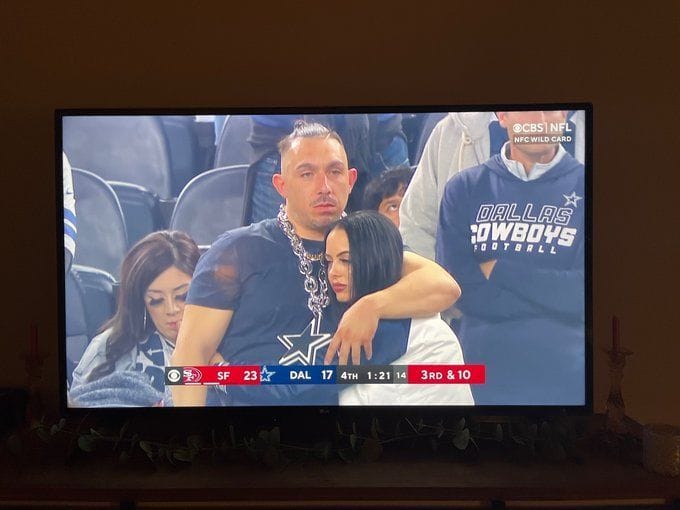 One sad Cowboys fan gets unexpected 15 minutes of fame