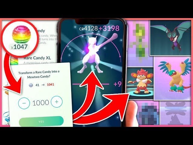 How to use Rare Candy in Pokemon GO