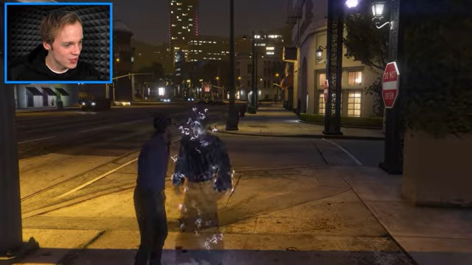Nought plays GTA 5 as Ghostface from Scream using mods