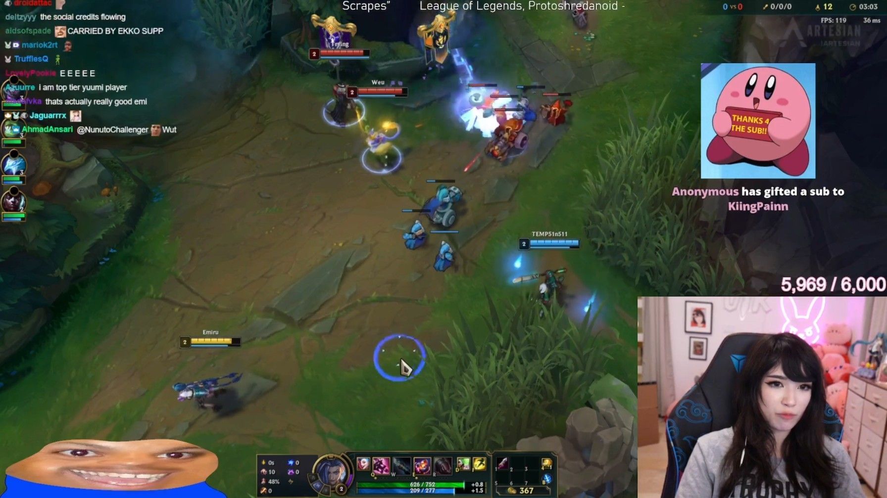 OTK Emiru gives sharp response to viewer asking if she's 'a girl ...