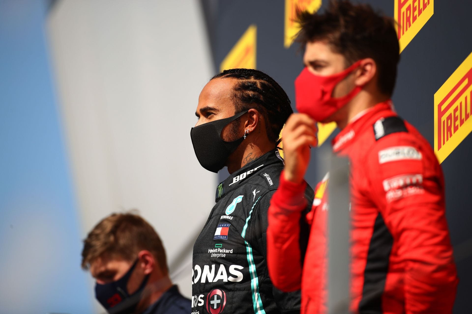 Watch: Charles Leclerc's reaction to Lewis Hamilton's "crazy ...