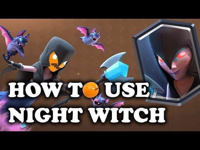 Clash Royale Legendary card Night Witch