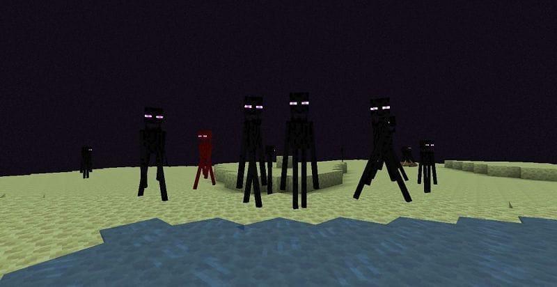 What is the easiest way to fight Enderman in Minecraft?