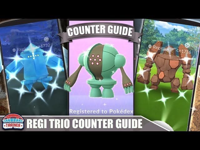 Pokemon GO Raid Guide: Countering Regirock