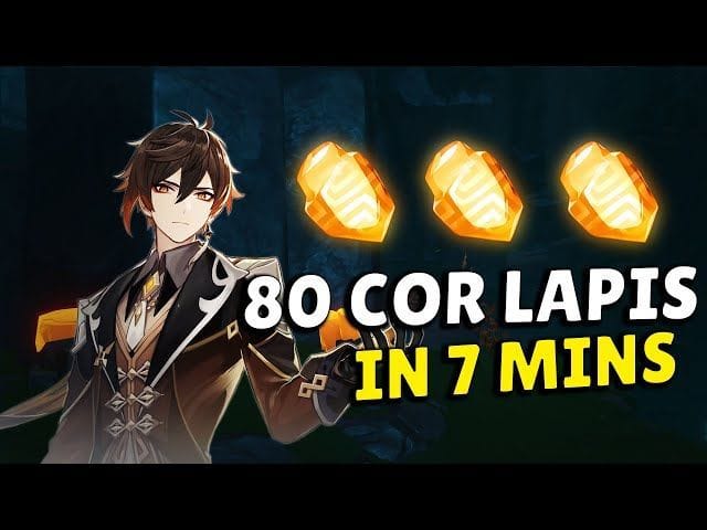 Genshin Impact: Cor Lapis farming and buying locations