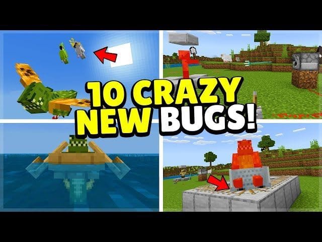 Top 5 Bugs and Glitches in Minecraft Bedrock Edition 1.18