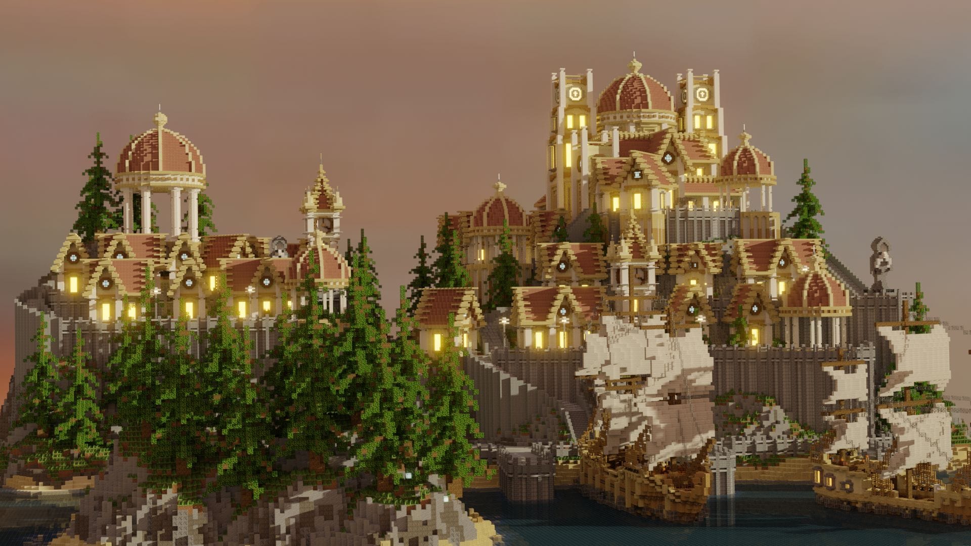 5 prettiest Minecraft builds using rare ores