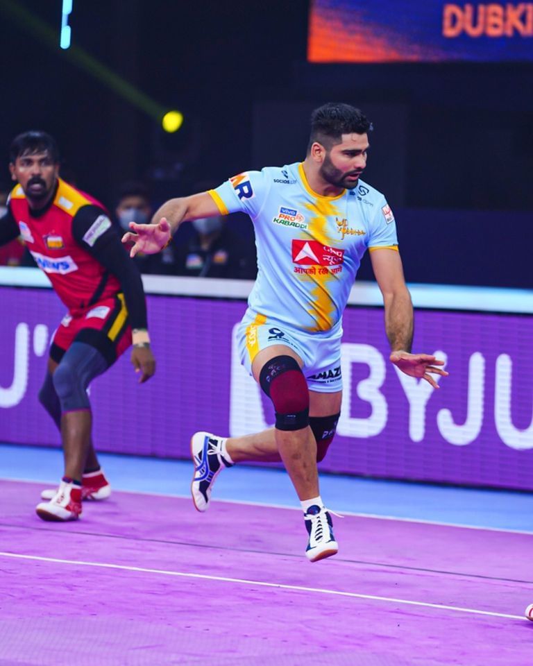 Pro Kabaddi 2021: Pardeep Narwal breaks silence after being substituted ...