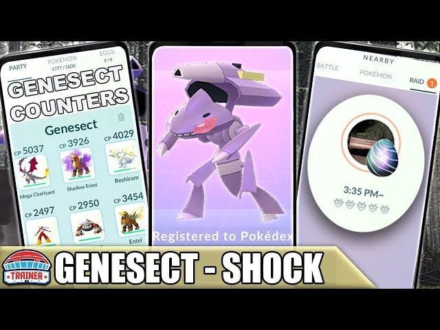 How to beat Genesect Shock Drive in Pokemon GO in January 2022
