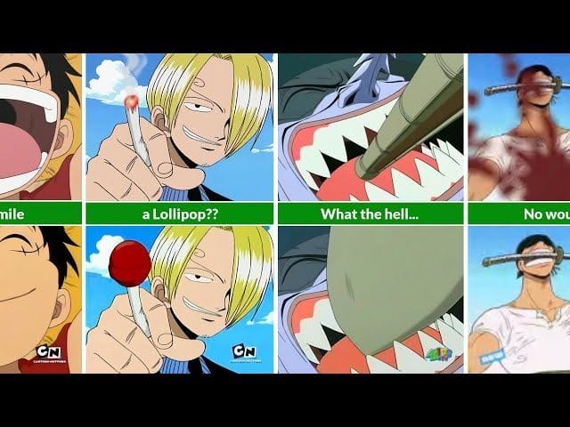8 worse changes in One Piece 4Kids version