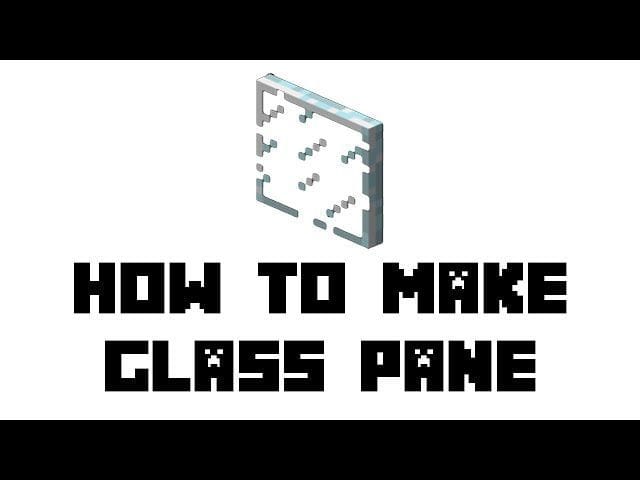 What are the uses of glass panes in Minecraft?