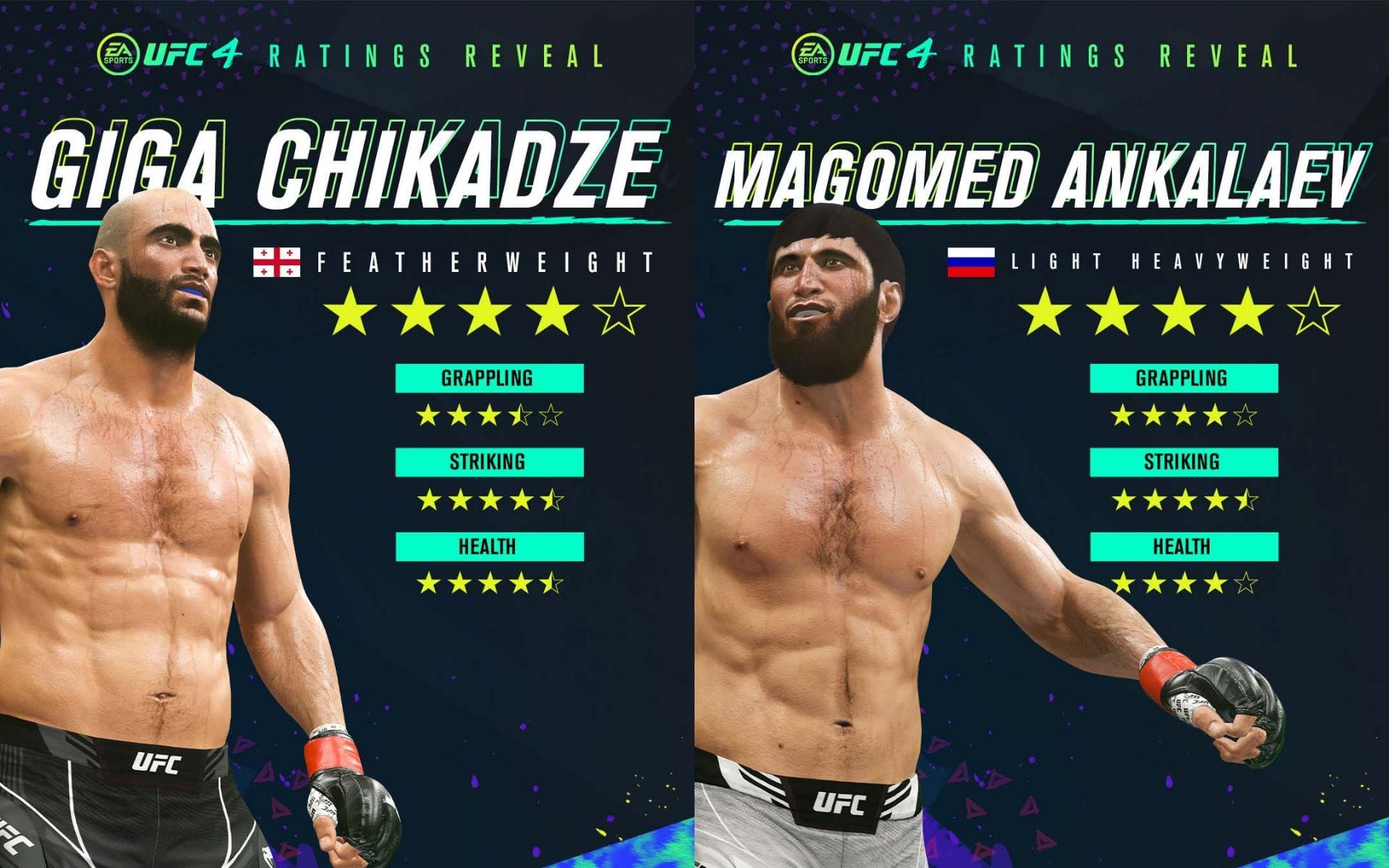 UFC 4 update: Giga Chikadze and Magomed Ankalaev finally added to roster