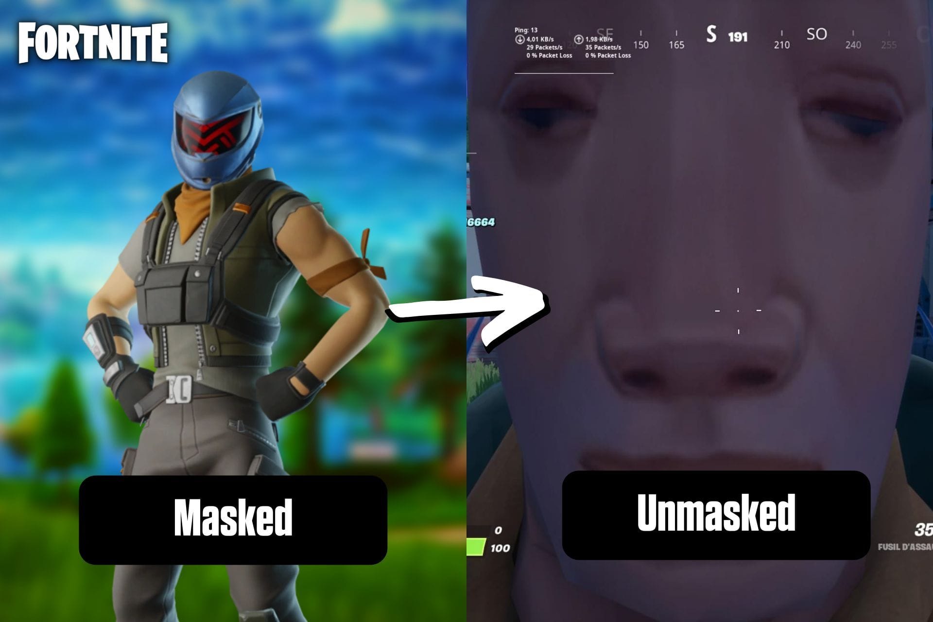 8 masked Fortnite skins, unmasked and ranked