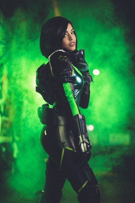 Valkyrae tweets her cosplay of Viper from Valorant and fans can’t get ...