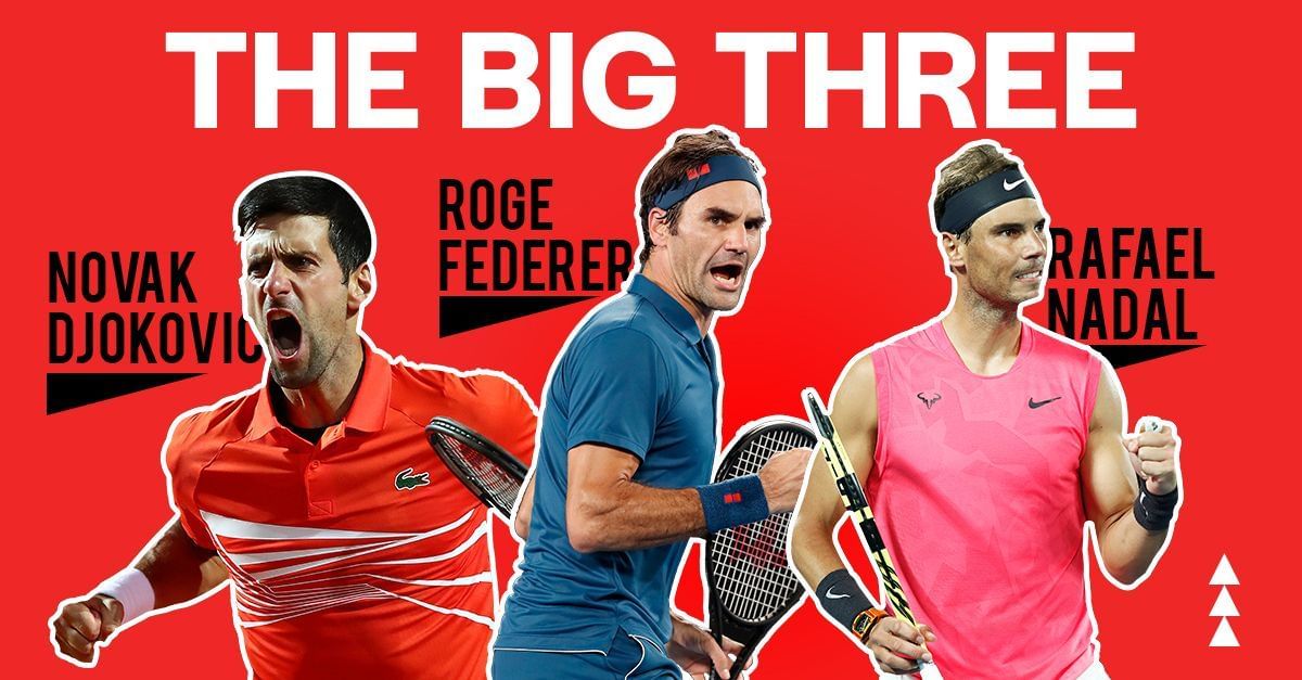 The dominance of Roger Federer, Rafael Nadal, and Novak Djokovic: are ...
