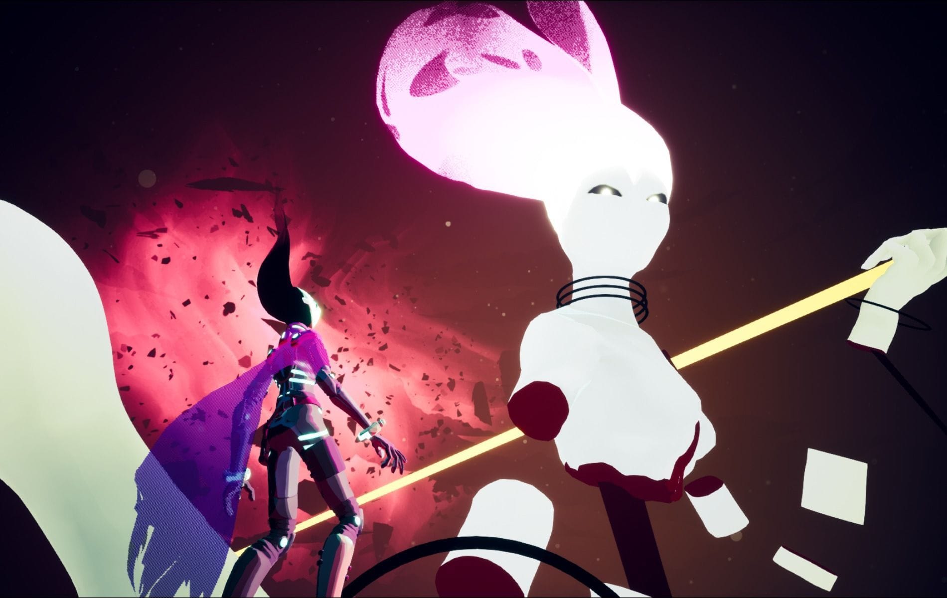 Solar Ash Review: Skate in the surreal visual spectacle of the void