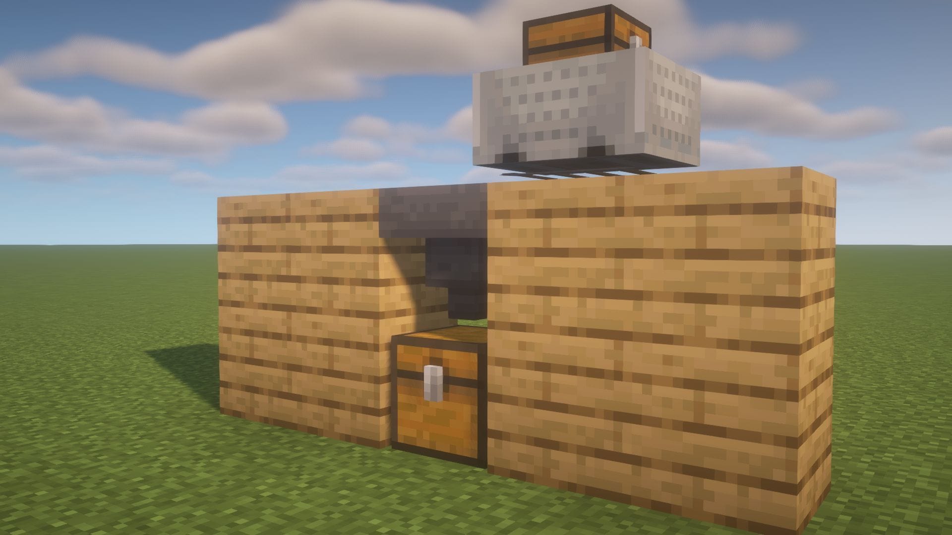 How to get 'Freight Station' achievement in Minecraft Bedrock