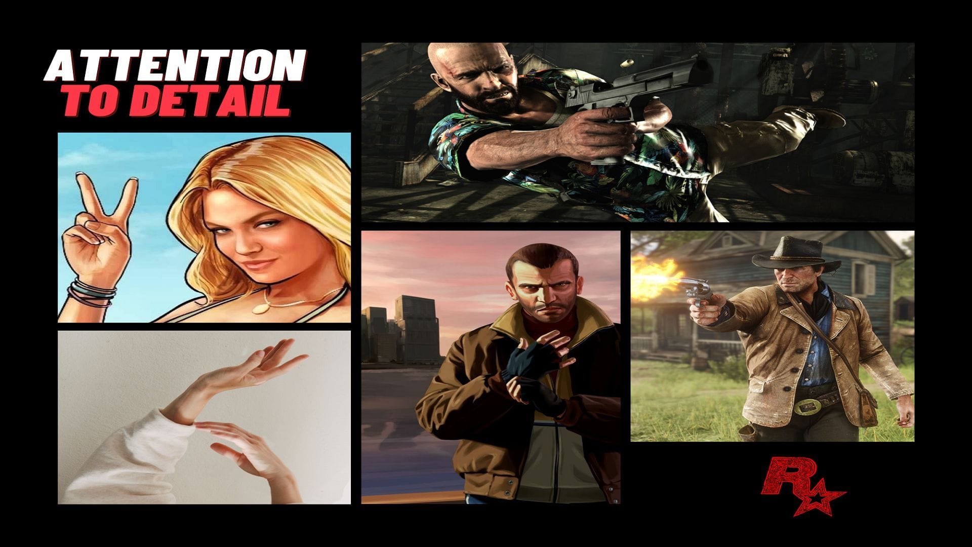 Attention to detail in GTA games and other Rockstar titles