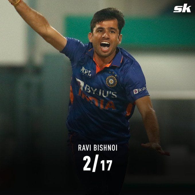 "I was a bit nervous and excited" - Ravi Bishnoi after an impressive ...