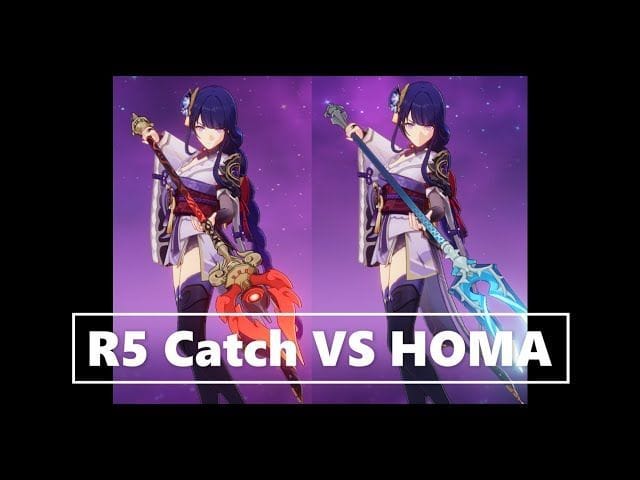 5 best polearm weapons for Raiden Shogun in Genshin Impact