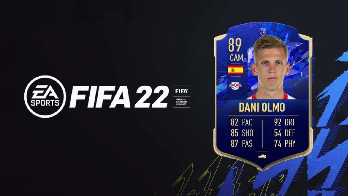 FIFA 22 Ultimate Team SBC: How to get Dani Olmo TOTY Honorable Mention ...