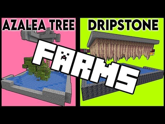 How to make an Azalea tree farm in Minecraft