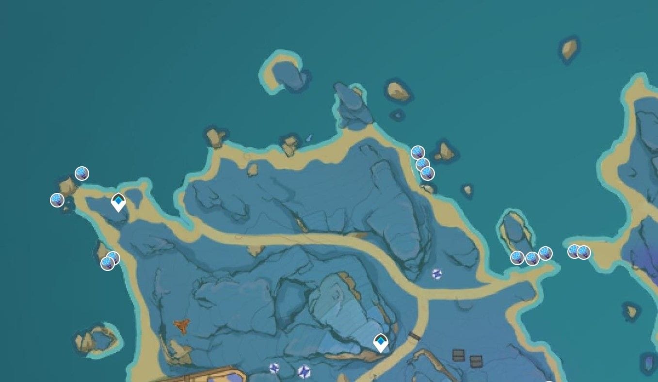 All Sea Ganoderma location in Genshin Impact: Yae Miko ascension ...