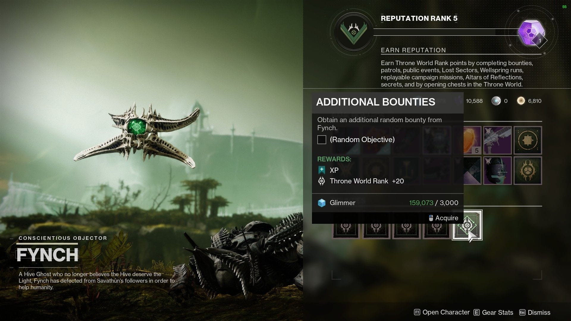 Destiny 2: How to increase Throne World reputation faster