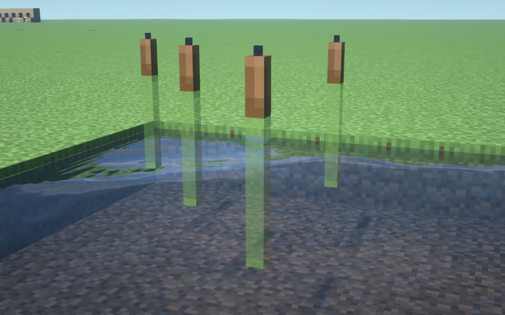 Minecraft Redditor creates custom-made cattail in the game
