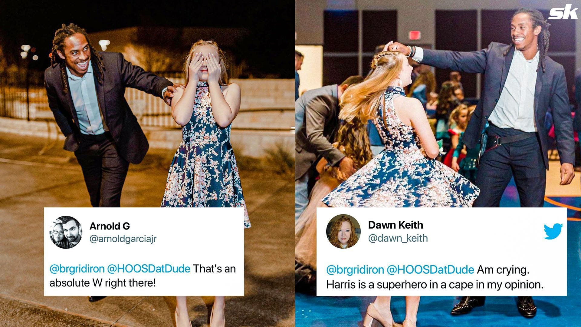 NFL fans react to Eagles safety Anthony Harris escorting 11-year-old ...