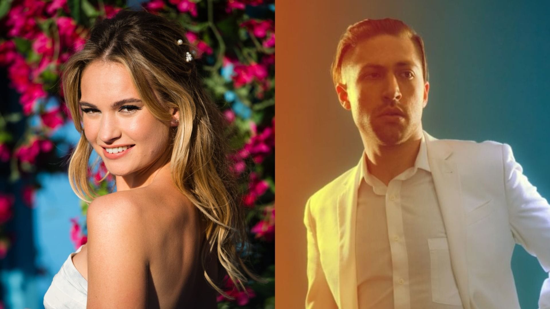 When did Lily James and Michael Shuman start dating? 'Pam & Tommy' star ...