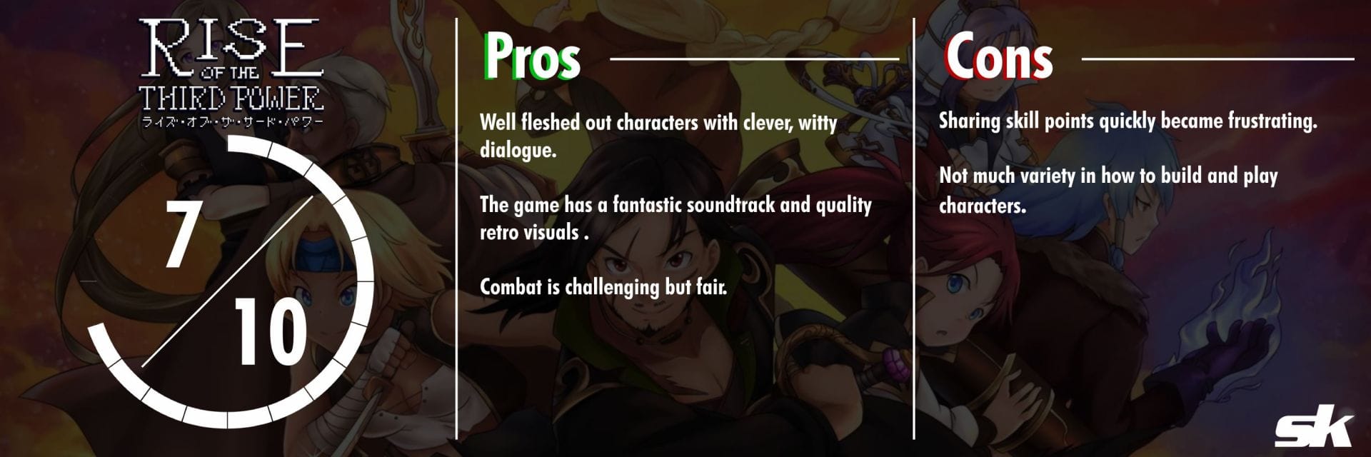 Rise of the Third Power review: Return to the classic 16bit JRPGs