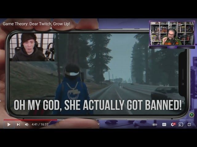 Twitch streamer Pokimane's 2022 ban