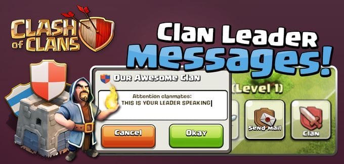 What are various clan roles in Clash of Clans?