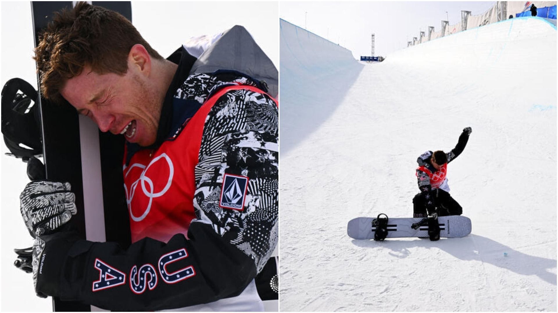 Shaun White bids tearful farewell to Winter Olympics, finishes fourth ...